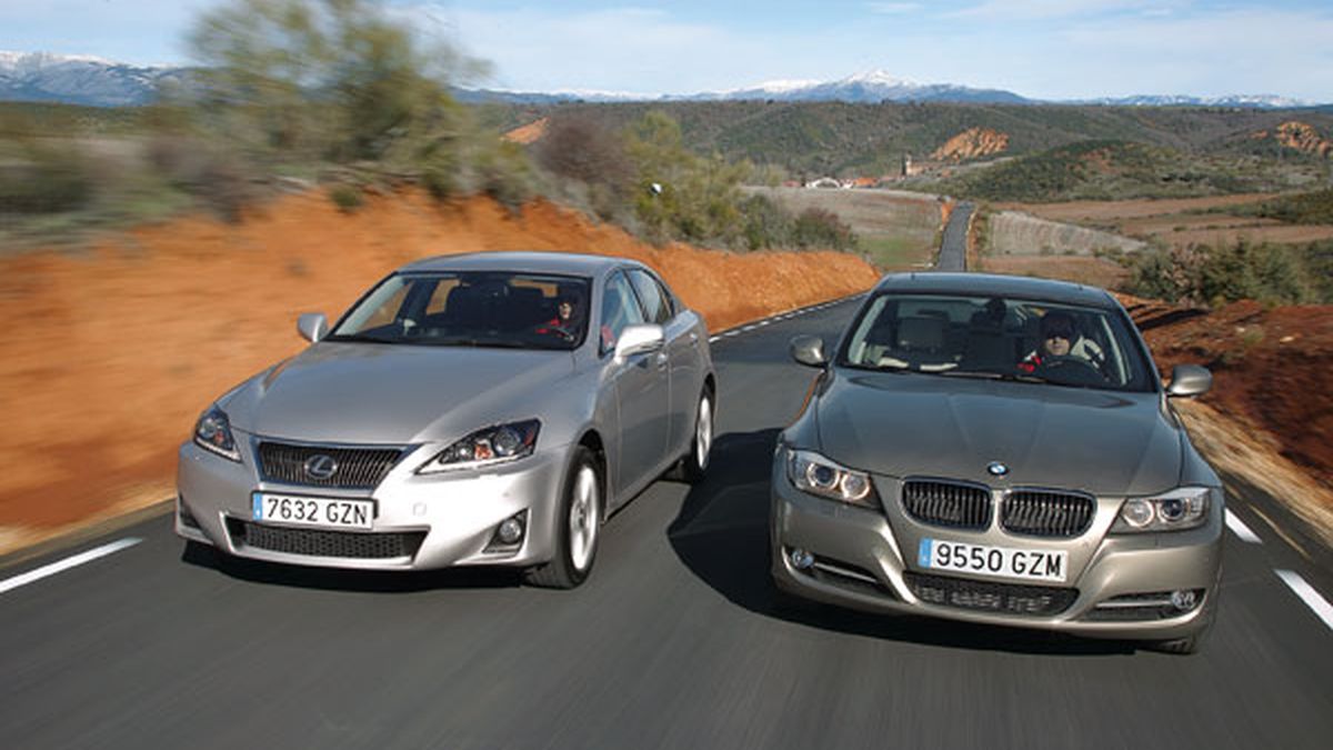 BMW 318d y Lexus IS 200d: muy eficientes