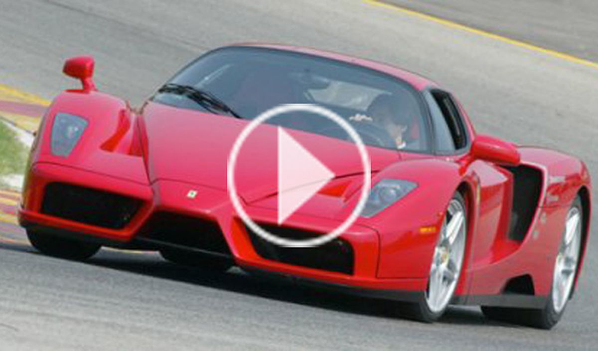 Un Ferrari Enzo convertido en coche de rallys