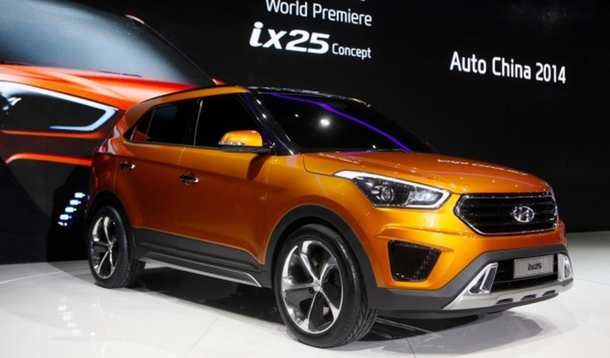 Hyundai Concept ix25: debut mundial en Pekín