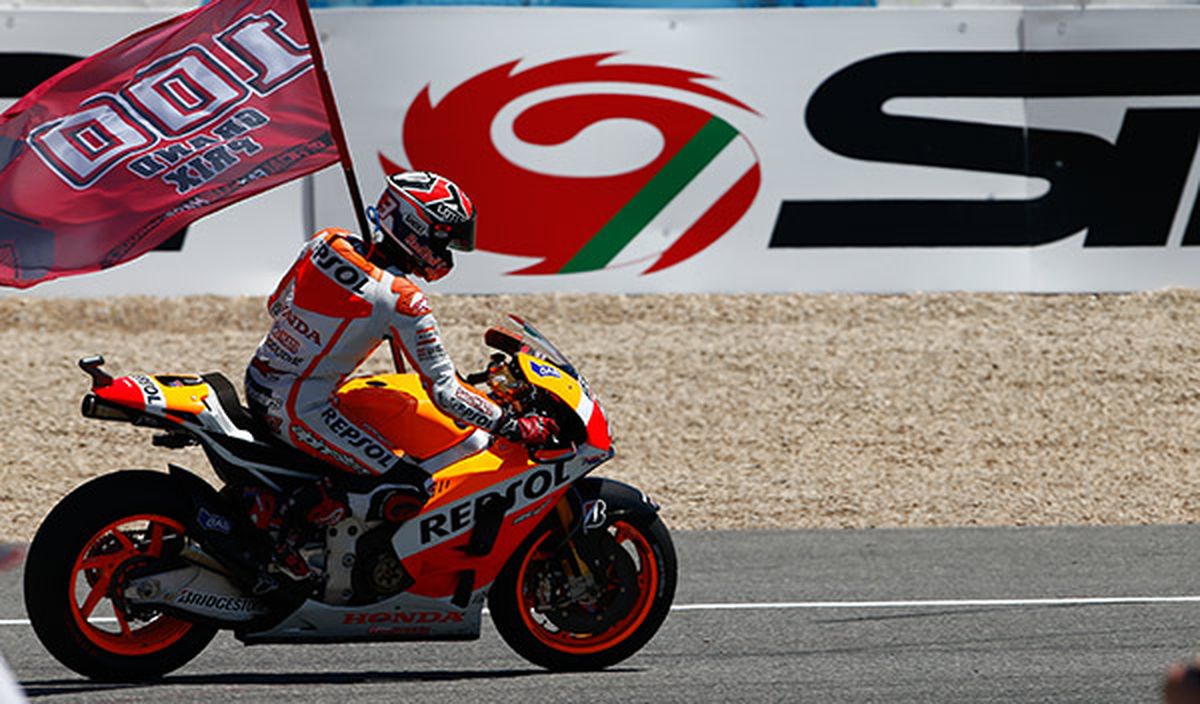 La primera victoria de Jerez y los 100 GP de Marc Márquez