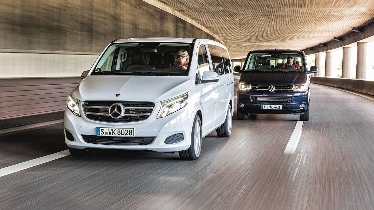 Comparativa Mercedes Clase V y Volkswagen Multivan