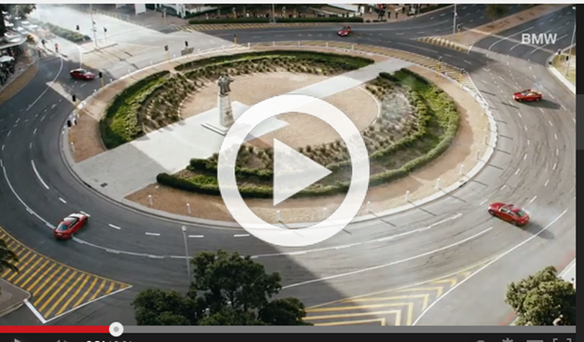 Vídeo: cinco BMW M235i hacen drift al mismo tiempo