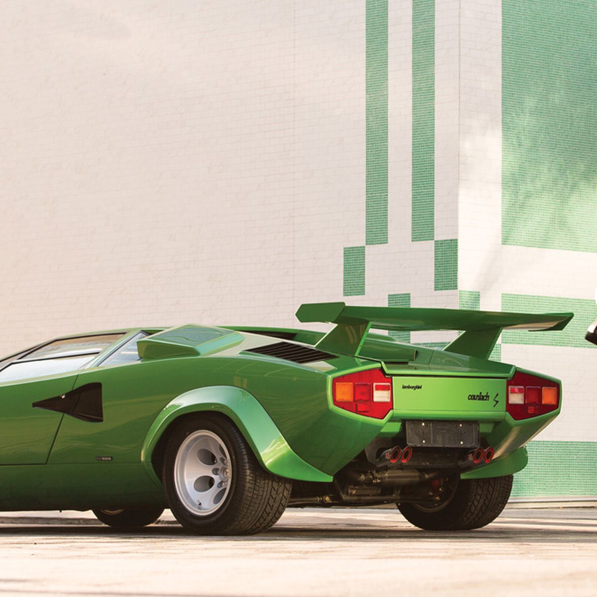 Lamborghini Countach Fondos De Pantalla Verde