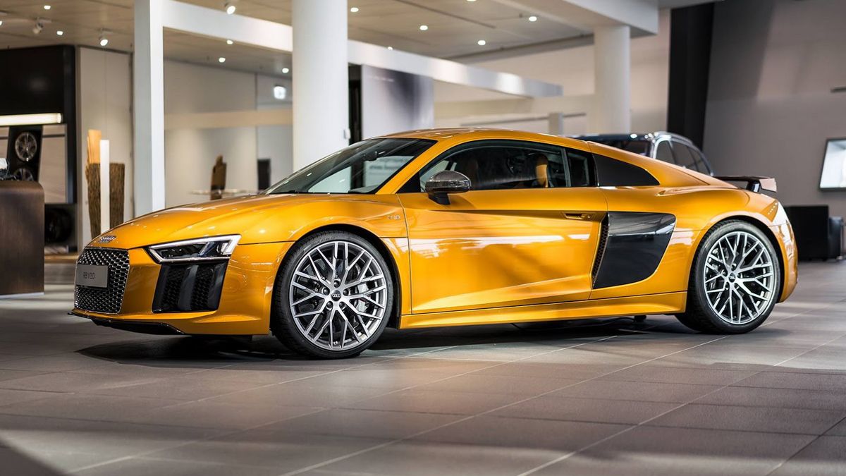 ¿Es este el mejor color para el nuevo Audi R8 V10 plus?