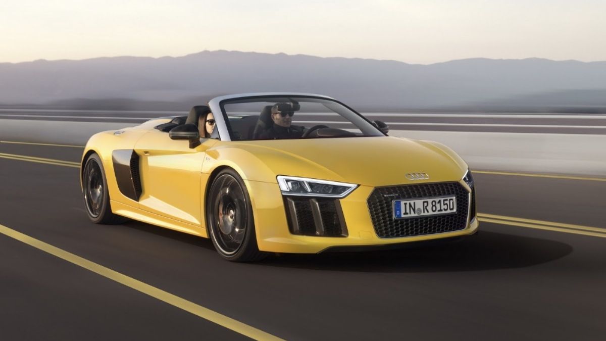 Audi R8 Spyder V10 plus: el descapotable de Audi más veloz