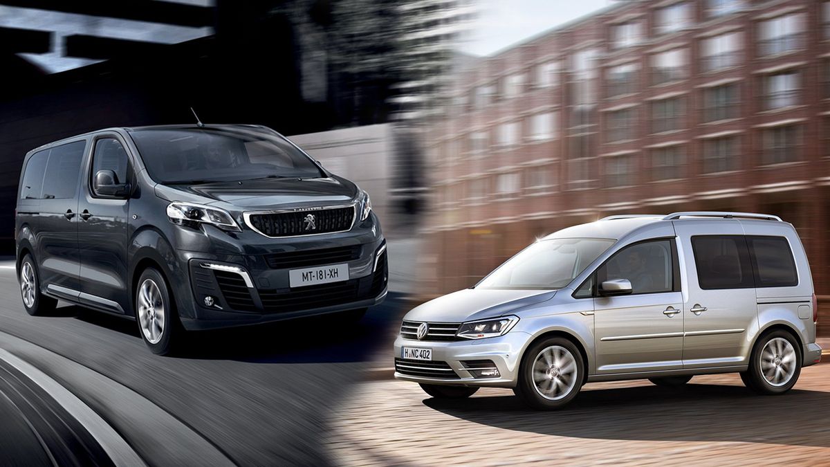 ¿Cuál es mejor, el VW Caddy o el Peugeot Expert 2016?