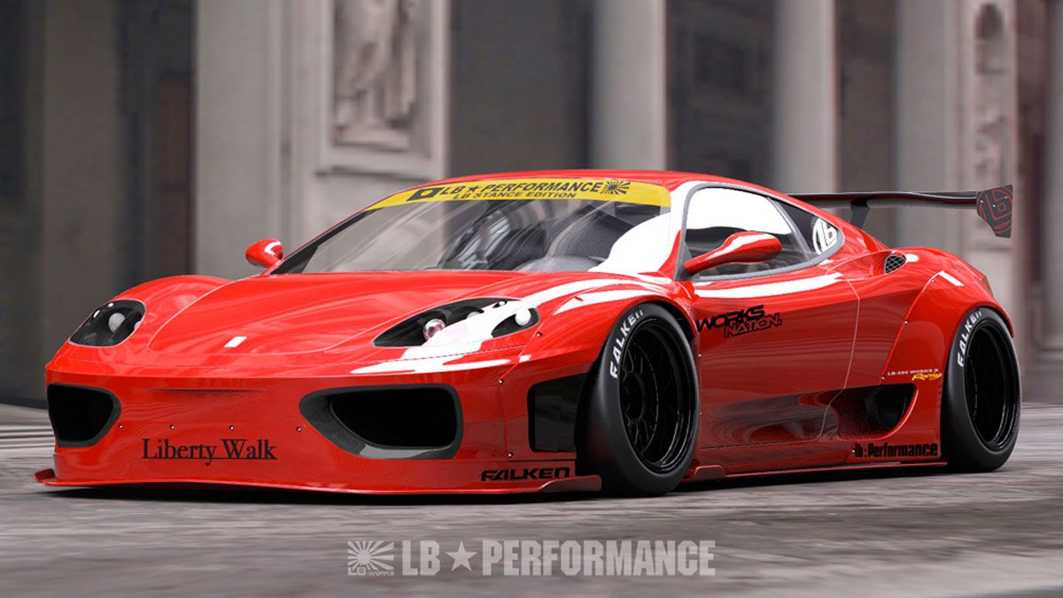Ferrari 360 Modena Liberty Walk: ¡resurrección!