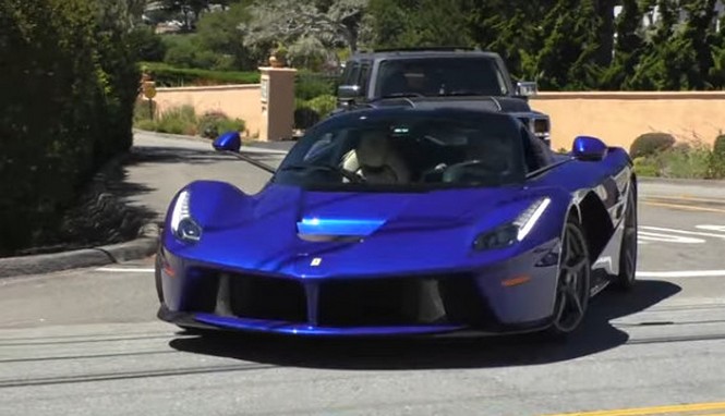 Este es uno de los pocos Ferrari LaFerrari azul eléctrico -- Autobild.es