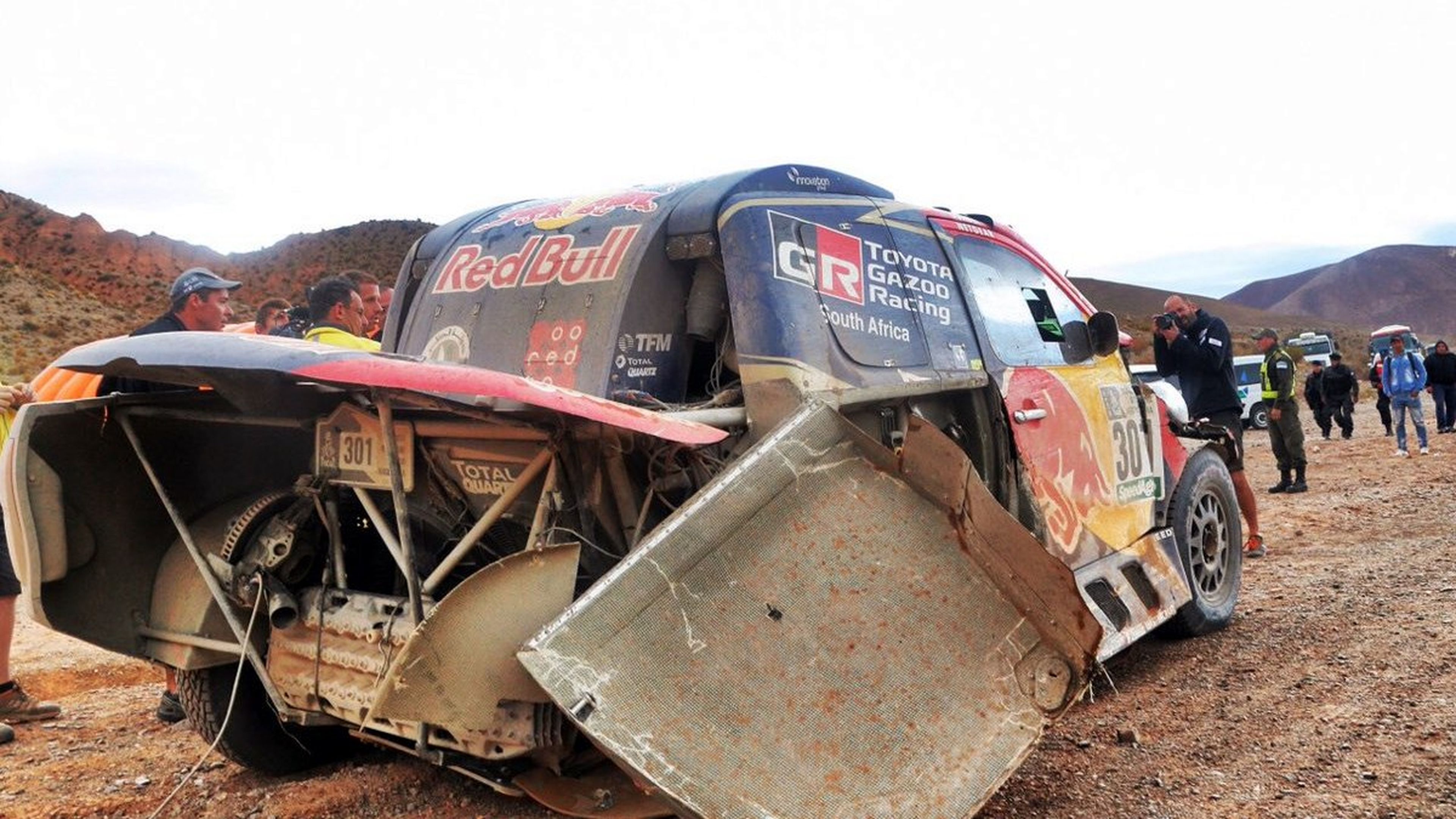 Dakar 2017: Nasser Al-Attiyah se retira Dakar 2017: Nasser Al-Attiyah se retira