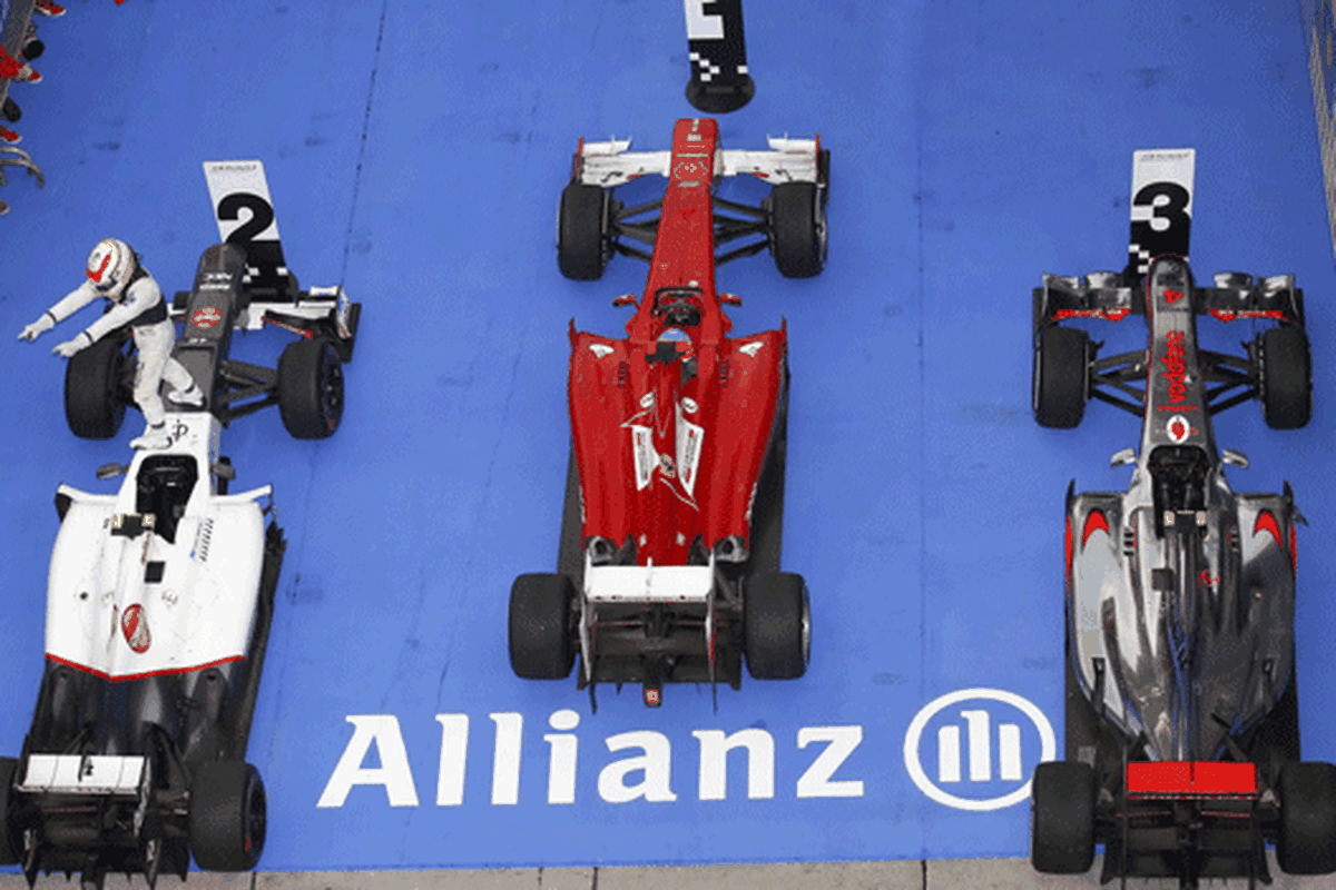 Ferrari copiará a Sauber para la evolución del F2012