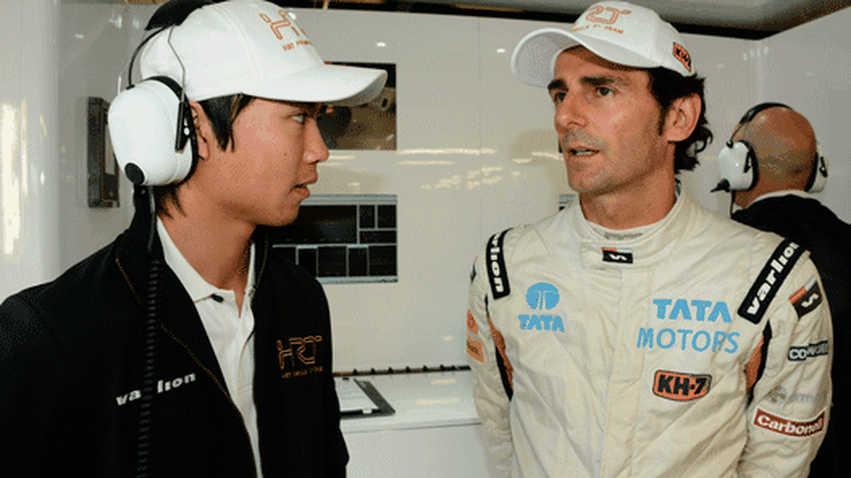 HRT hace debutar al primer piloto chino de la Fórmula 1