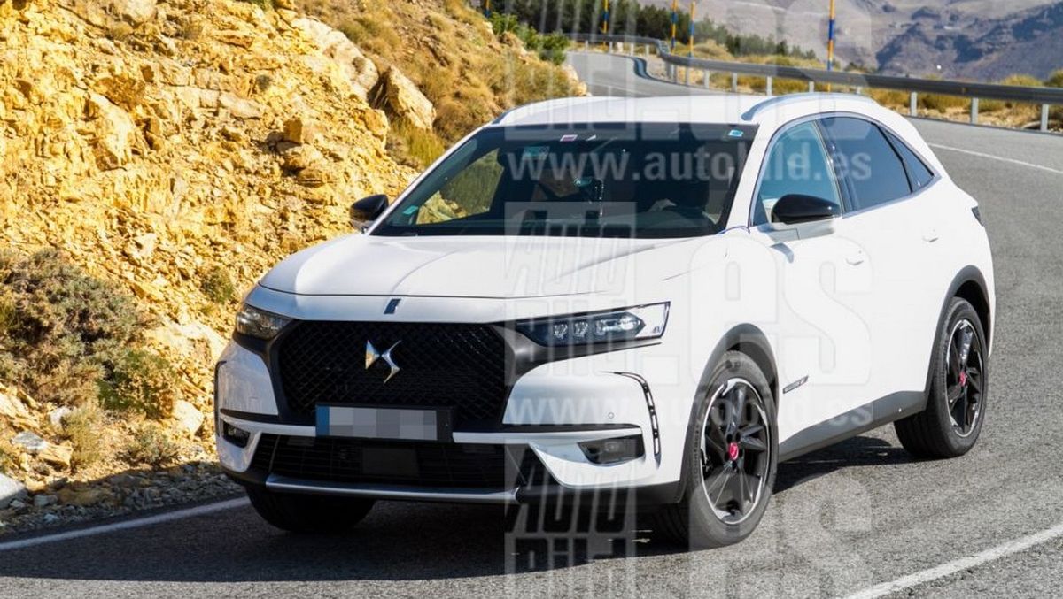 DS 7 Crossback Performance Line, cazado en fase de pruebas | Auto Bild ...