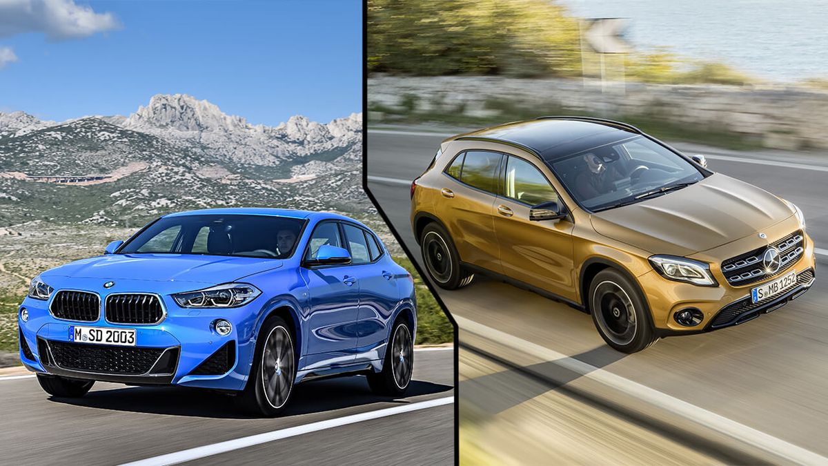¿Cuál es mejor, el BMW X2 o el Mercedes GLA?