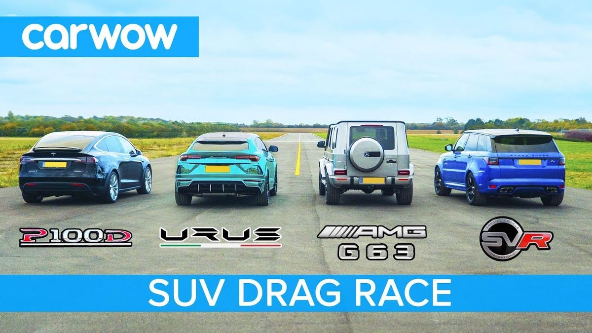 Vídeo: Los SUV más rápidos a examen en una Drag Race