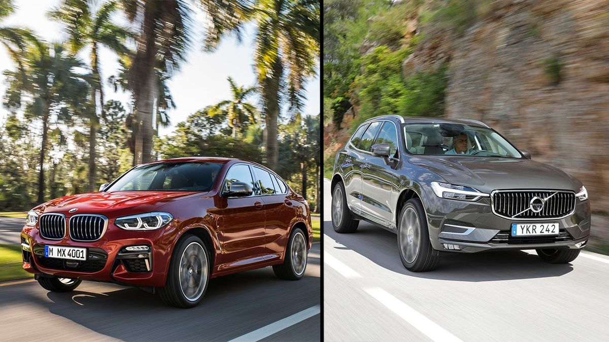 ¿Cuál es mejor, el BMW X4 o el Volvo XC60?
