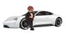 'Playmobil: la película': Rex Dasher conduce el Porsche Mission E