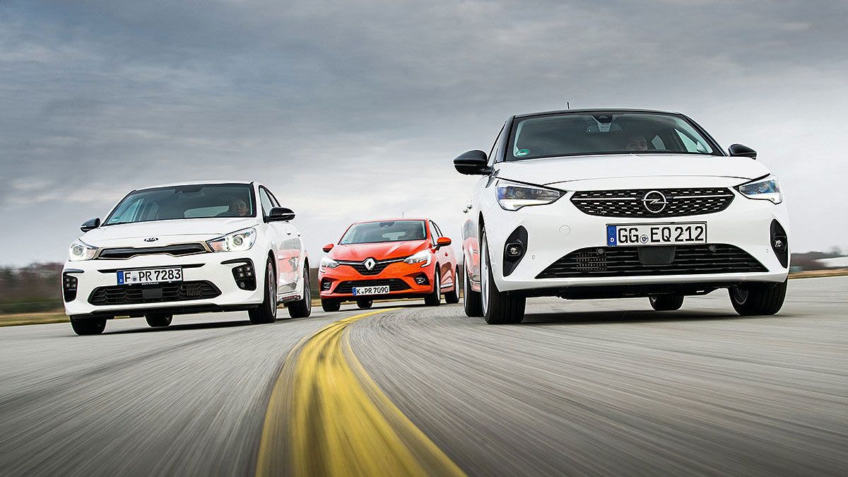 Comparativa del nuevo Opel Corsa vs Renault Clio y el Kia Rio
