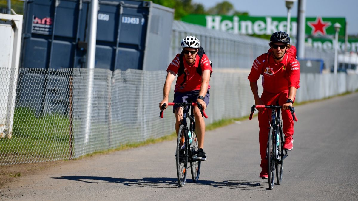 El entrenamiento de un piloto de F1 durante el coronavirus