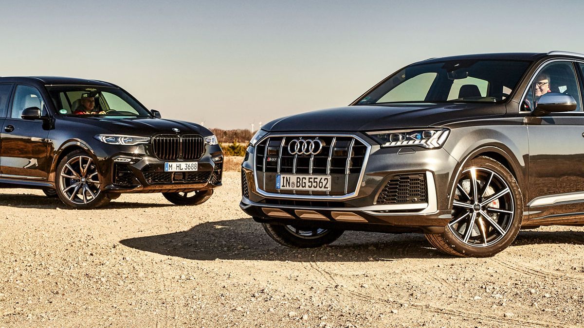 Audi SQ7 Vs BMW X7 M50d: la comparativa más gorda del año