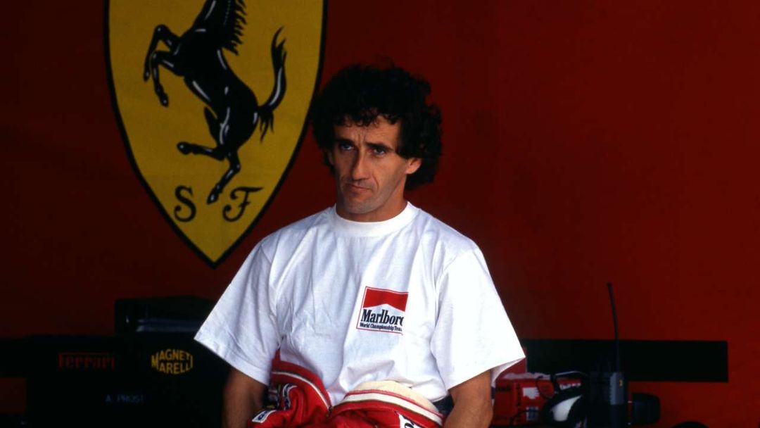 Cuando Alain Prost cobró una millonada de Ferrari sin correr una sola ...