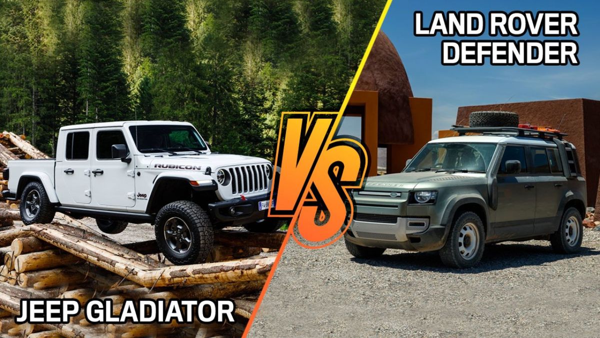 Jeep Gladiator o Land Rover Defender 2020, ¿cuál es más bestia?