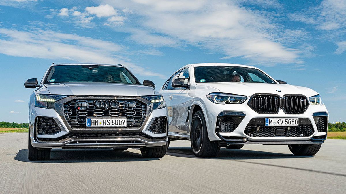 Comparativa: Audi RS Q8 contra BMW X6 M