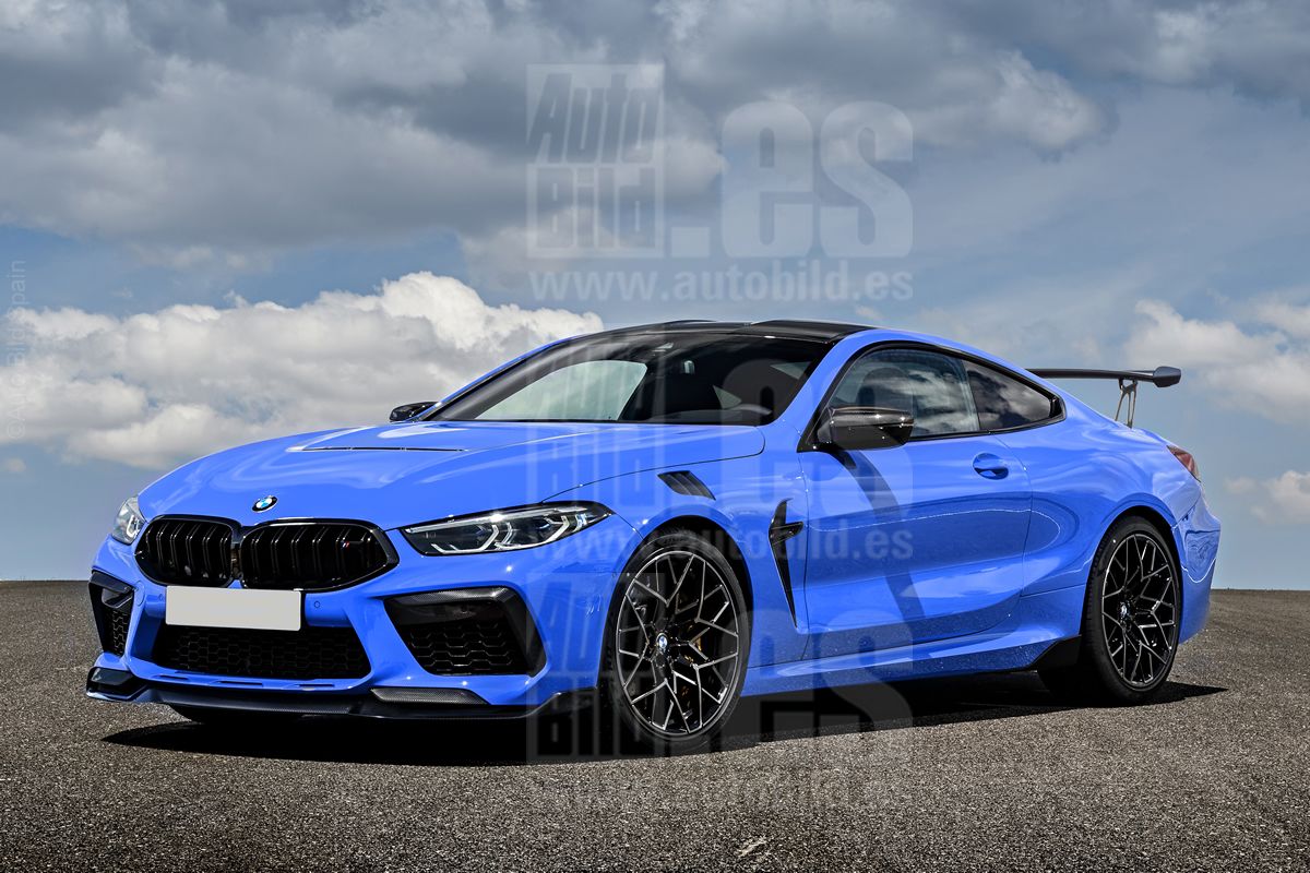BMW M8 CSL, la primera imagen del coupé más radical