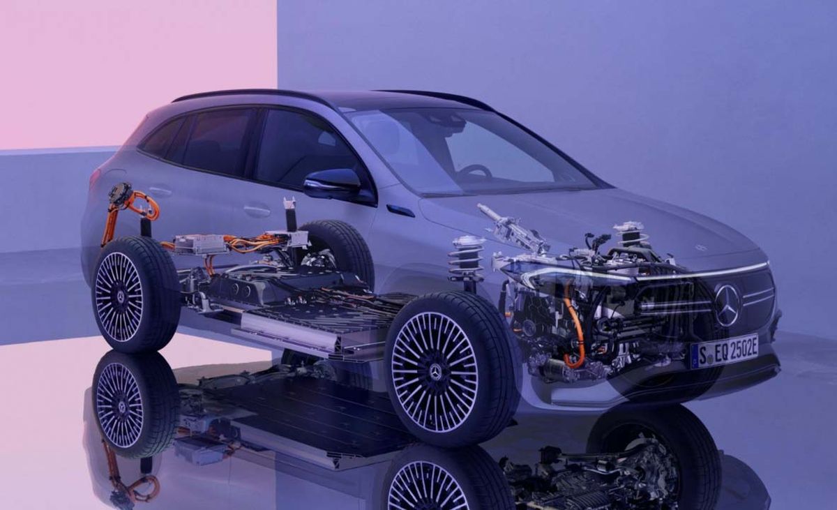 El Mercedes EQA amplía su gama con el EQA 300 y 350, ambos con tracción ...