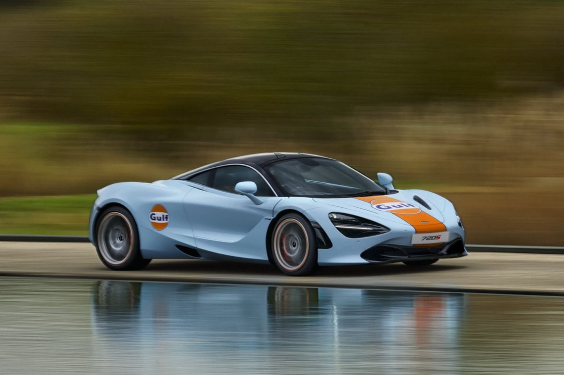 El McLaren 720S se viste con los colores de Gulf
