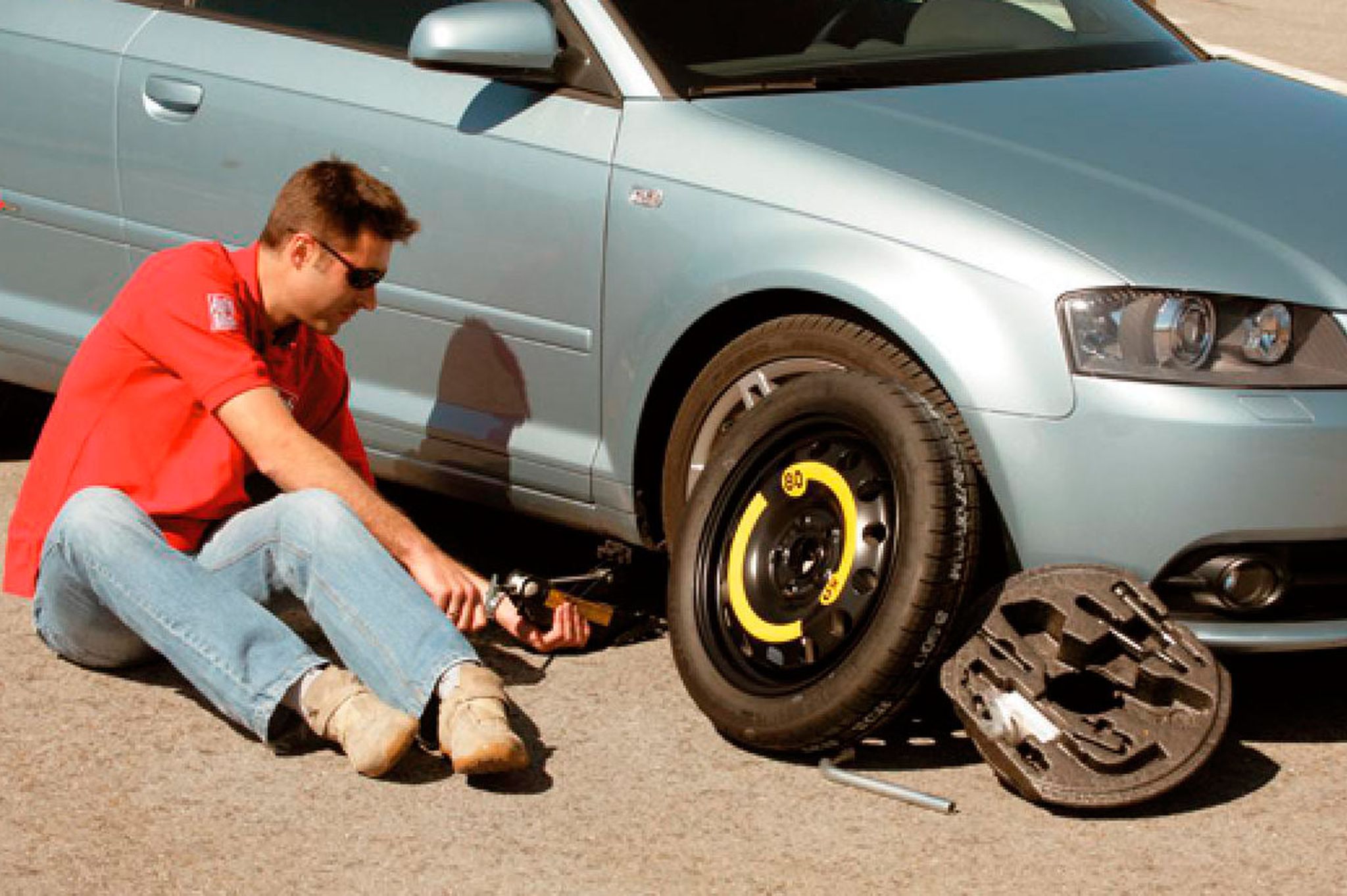 Esta es la presión adecuada que debe tener la rueda de repuesto