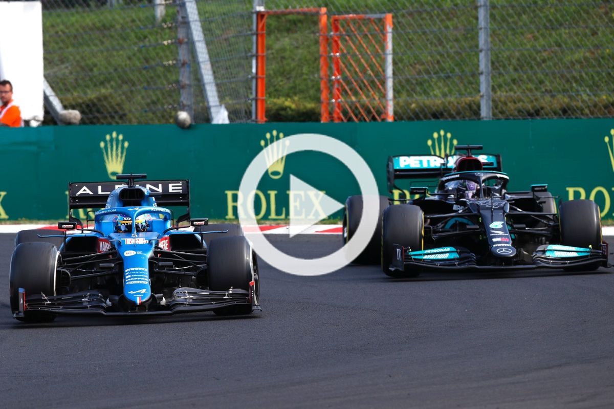 Alonso vs. Hamilton, una lucha para el recuerdo en Hungría