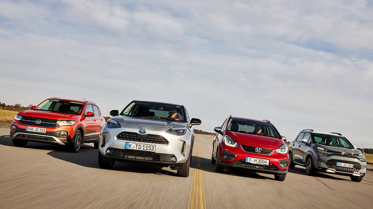 Comparativa: Toyota Yaris Cross/VW T-Cross/Citroën C3 Aircross/Honda ...