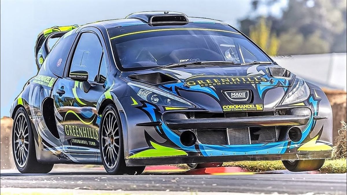 VÍDEO: Este coche de rally personalizado suena como un f1