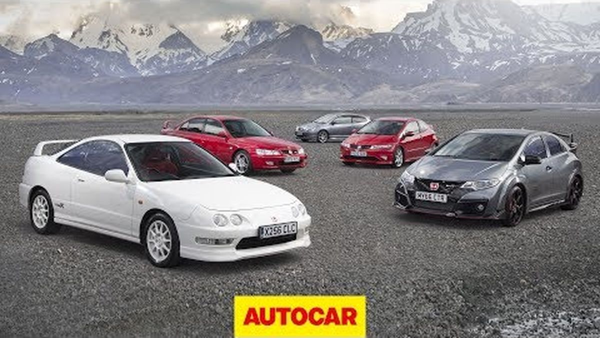 Un vistazo a los 25 años de modelos Type R de Honda
