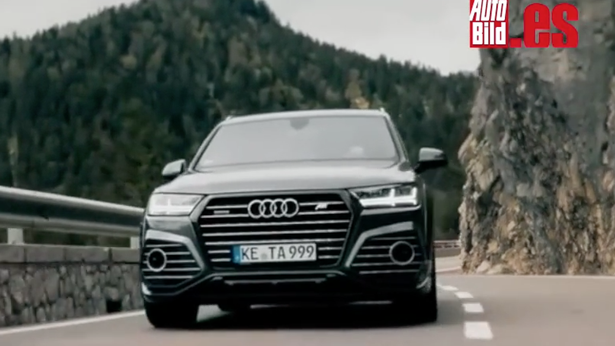 Así de bestial es el Abt-Audi QS7, ¡míralo en acción!