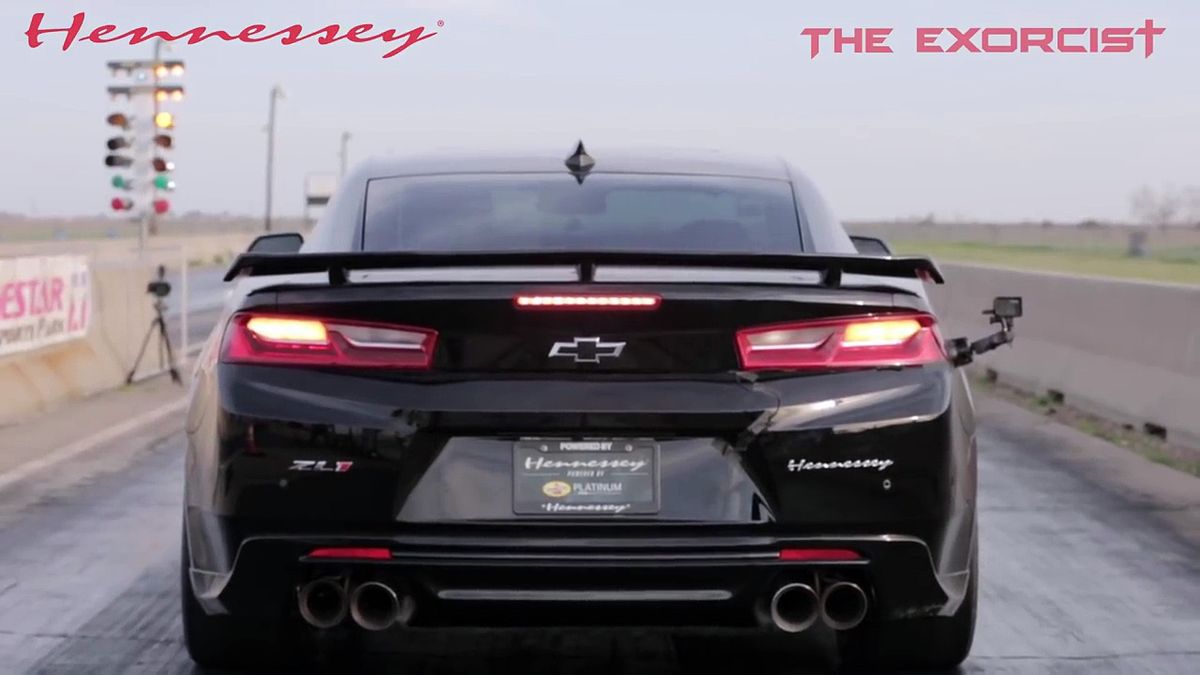 El Hennessey 'The Exorcist' bate todos los tiempos del Dodge Demon