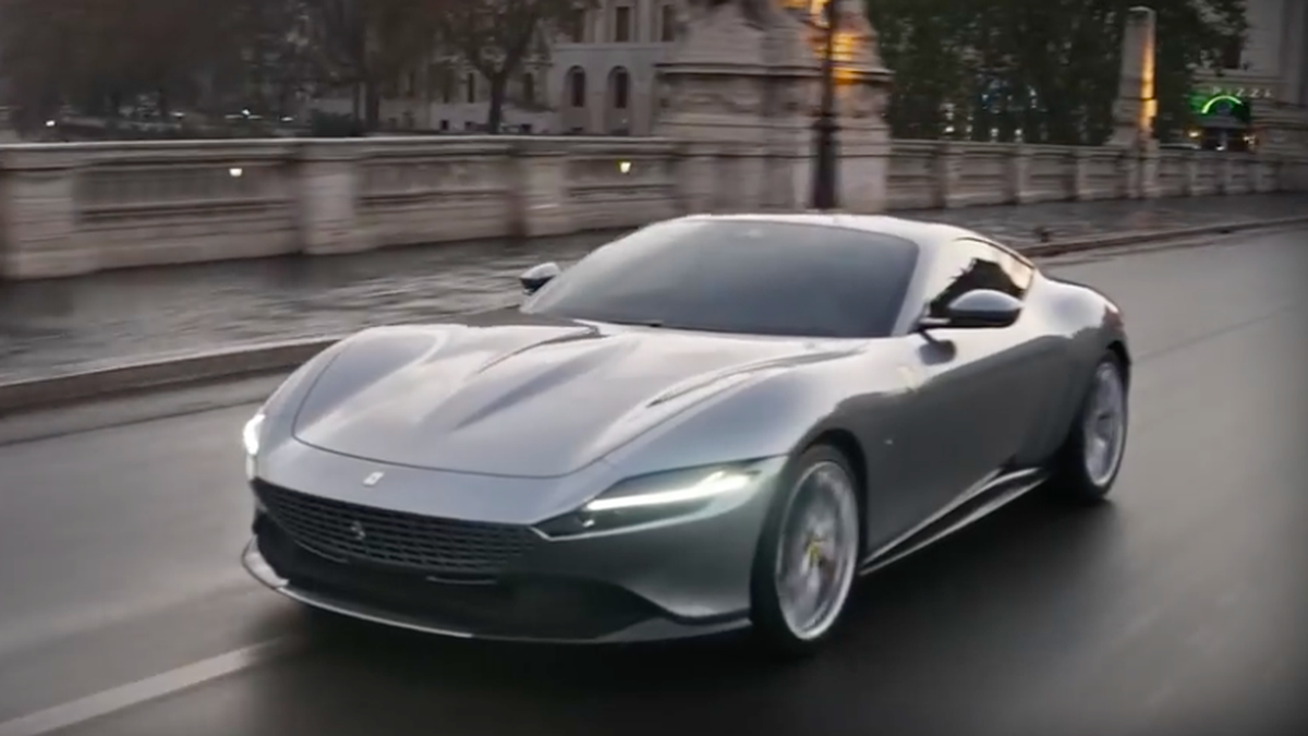 VÍDEO: Así luce el Ferrari Roma en movimiento, ¡qué preciosidad!