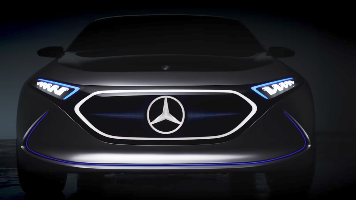 VÍDEO: Primer teaser del Mercedes Concept EQA
