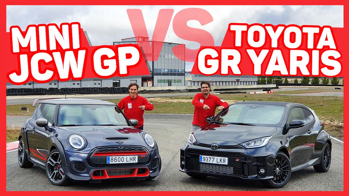 VÍDEO: Toyota GR Yaris vs Mini JCW GP, los enfrentamos ¡a una vuelta en ...