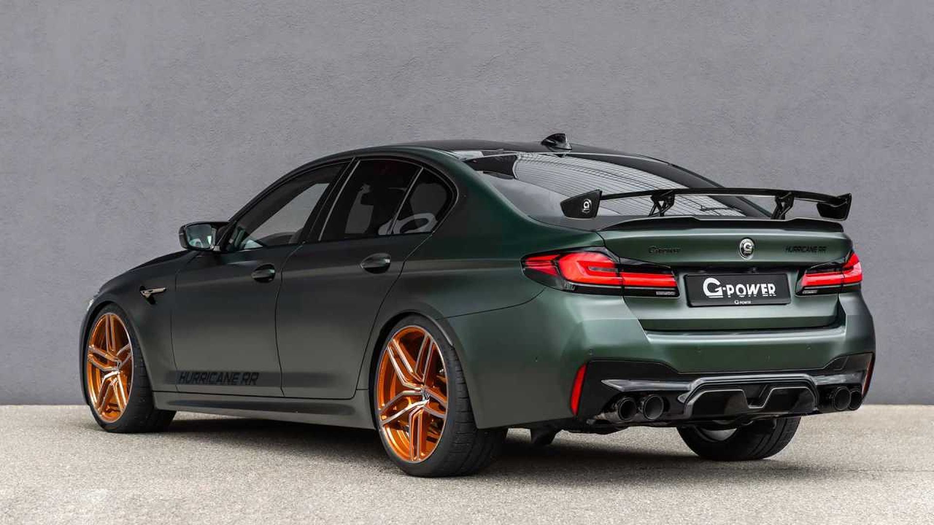 El BMW M5 CS de G-Power tiene 900 CV de potencia
