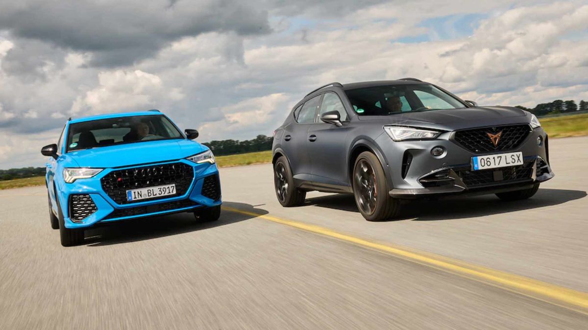 Comparativa del Audi RS Q3 vs Cupra Formentor VZ5