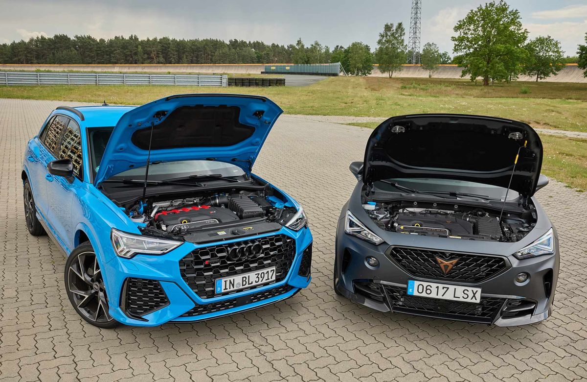 Comparativa del Audi RS Q3 vs Cupra Formentor VZ5