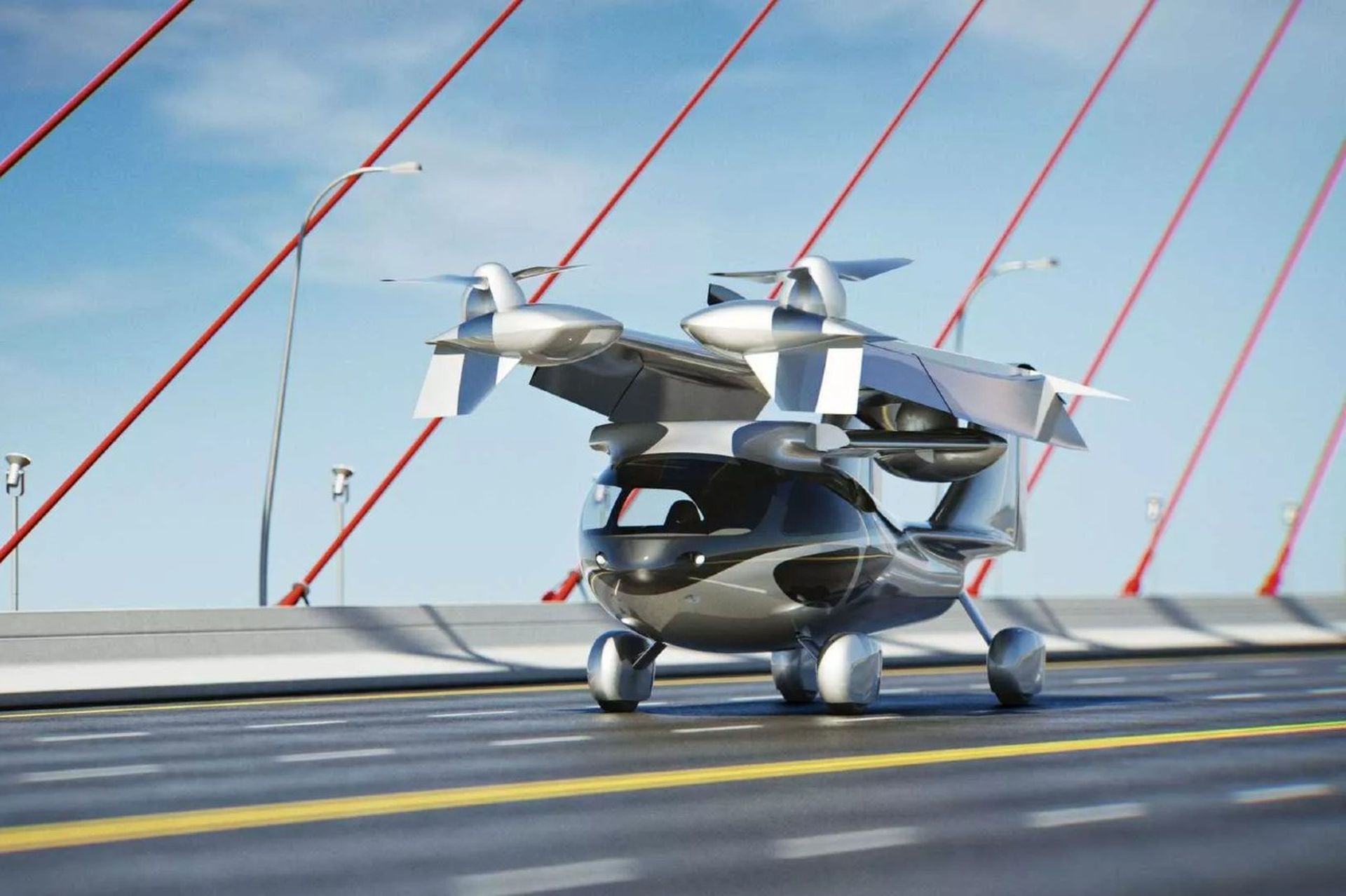 El Aska A5 es un coche volador de autonomía extendida