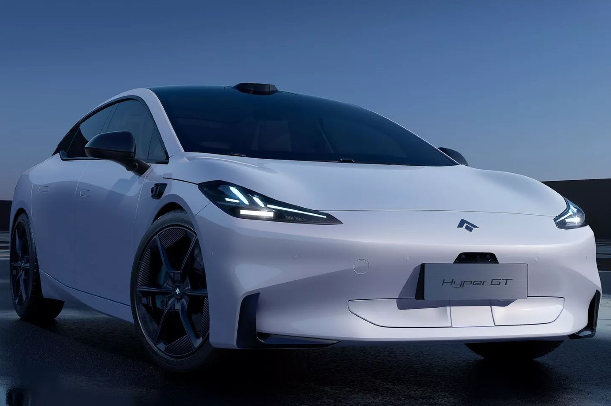 La marca china GAC Motor presenta el coche más aerodinámico del mundo