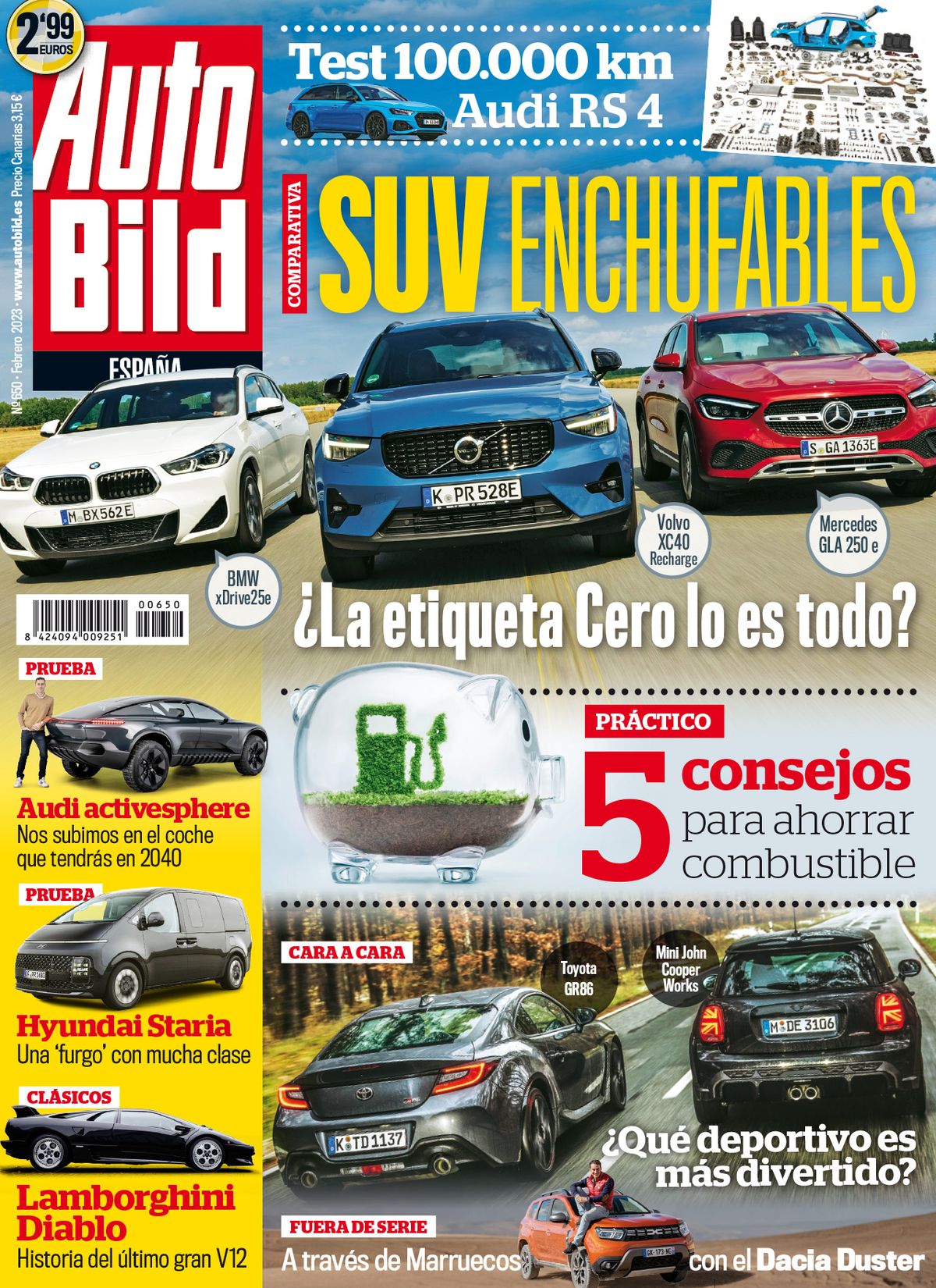 El número 650 de la revista Auto Bild ya está en los quioscos