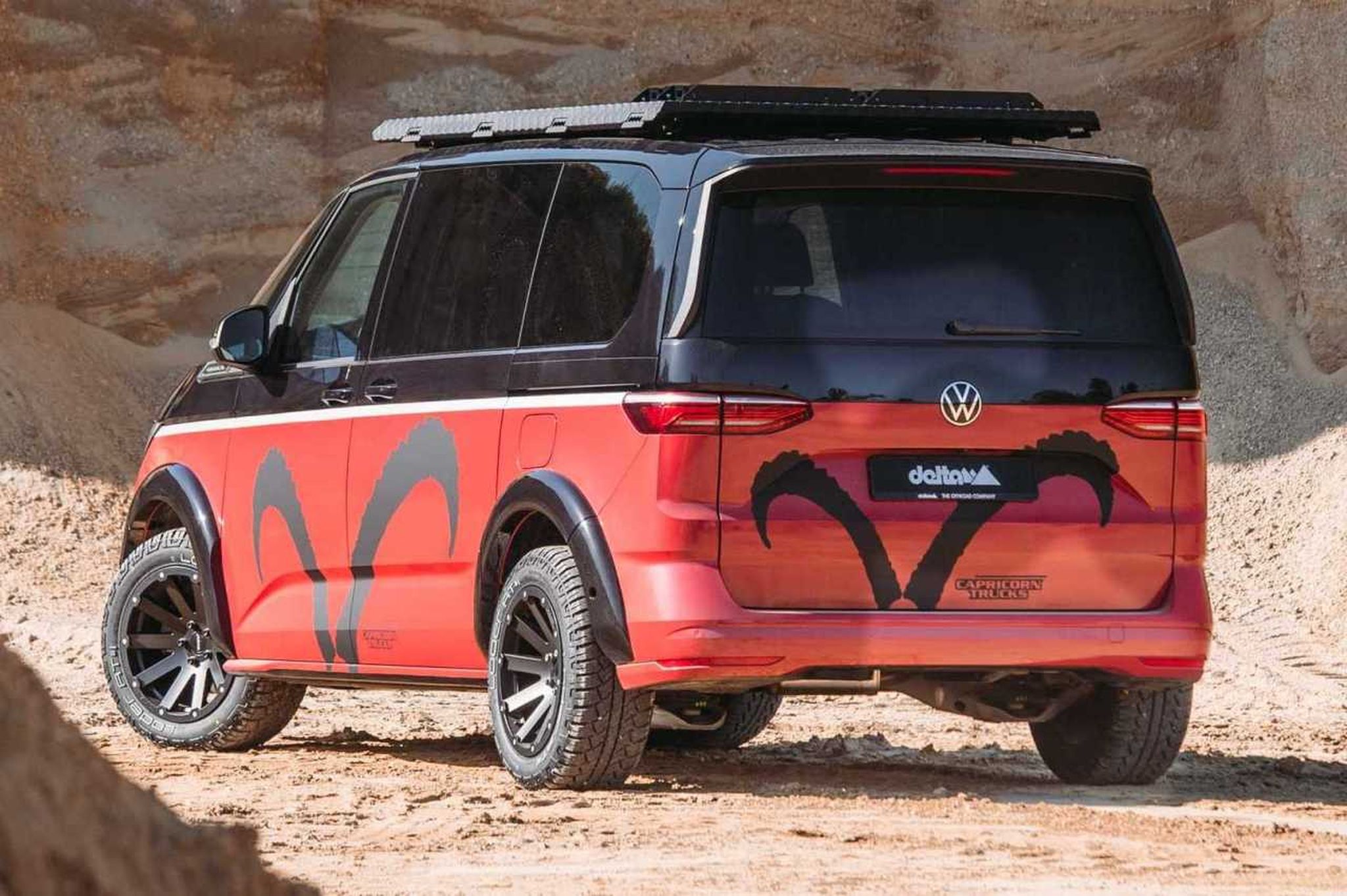 El nuevo Volkswagen Multivan T7 gana robustez gracias Delta4x4