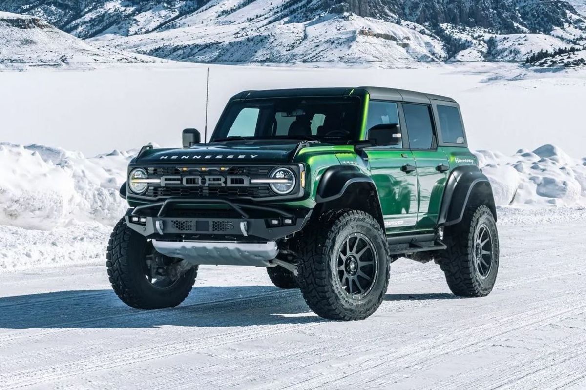Ford Bronco VelociRaptor, la versión de Hennessey tiene 500 CV de potencia