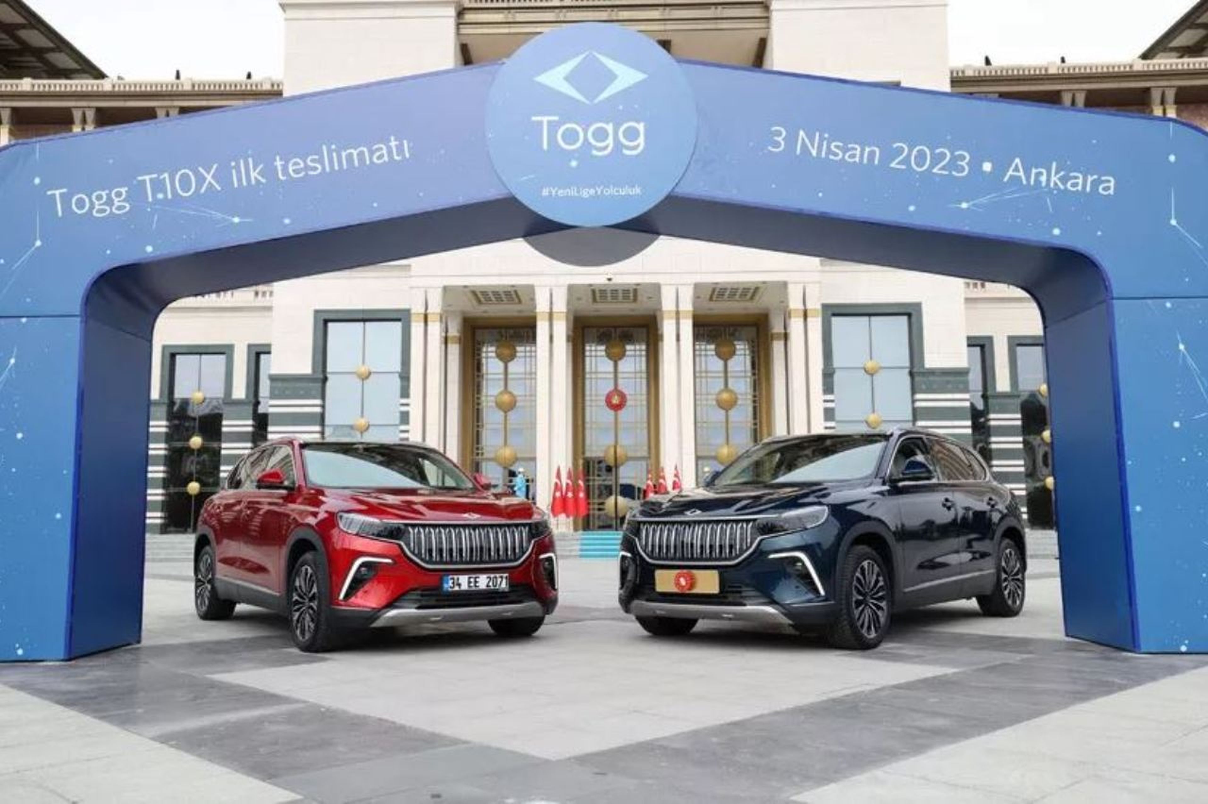 El primer Togg T10X, el SUV eléctrico turco, es entregado al presidente Erdoğan