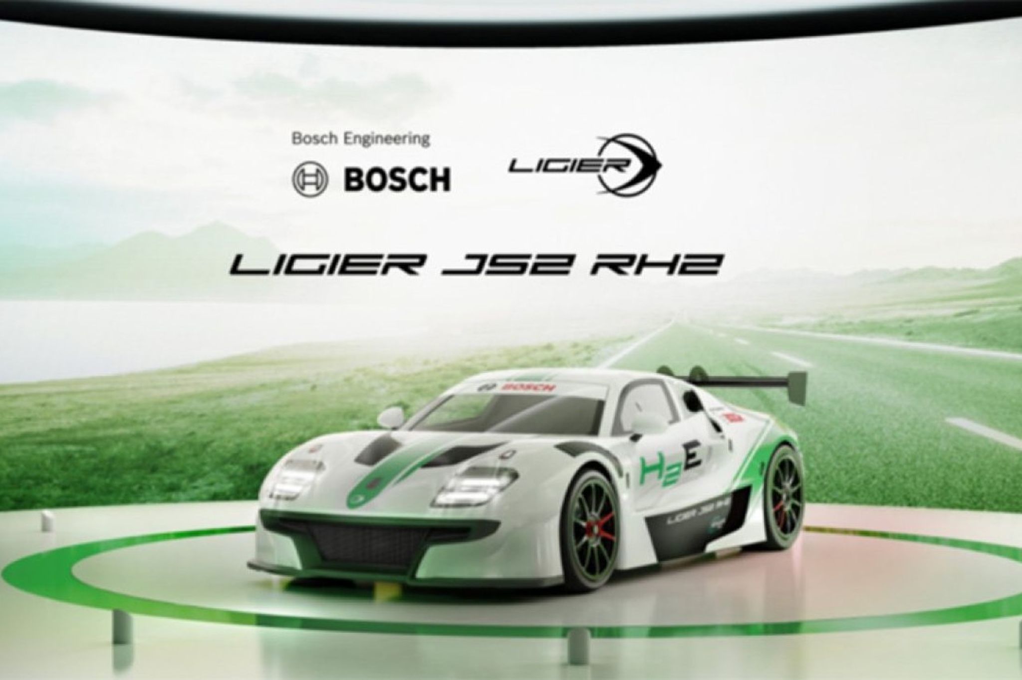 Así es el revolucionario nuevo coche de hidrógeno de Ligier y Bosch