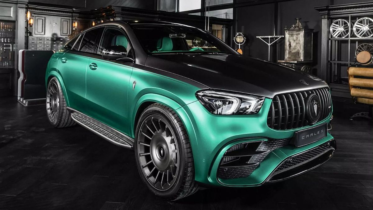 Carlex le da una vuelta demasiado colorida y estrambótica al GLE Coupé